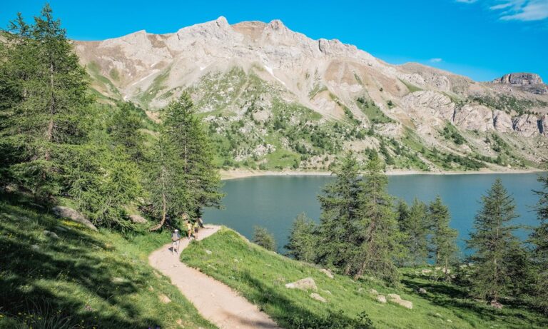 Lake Allos, a magical place in the Mercantour mountains